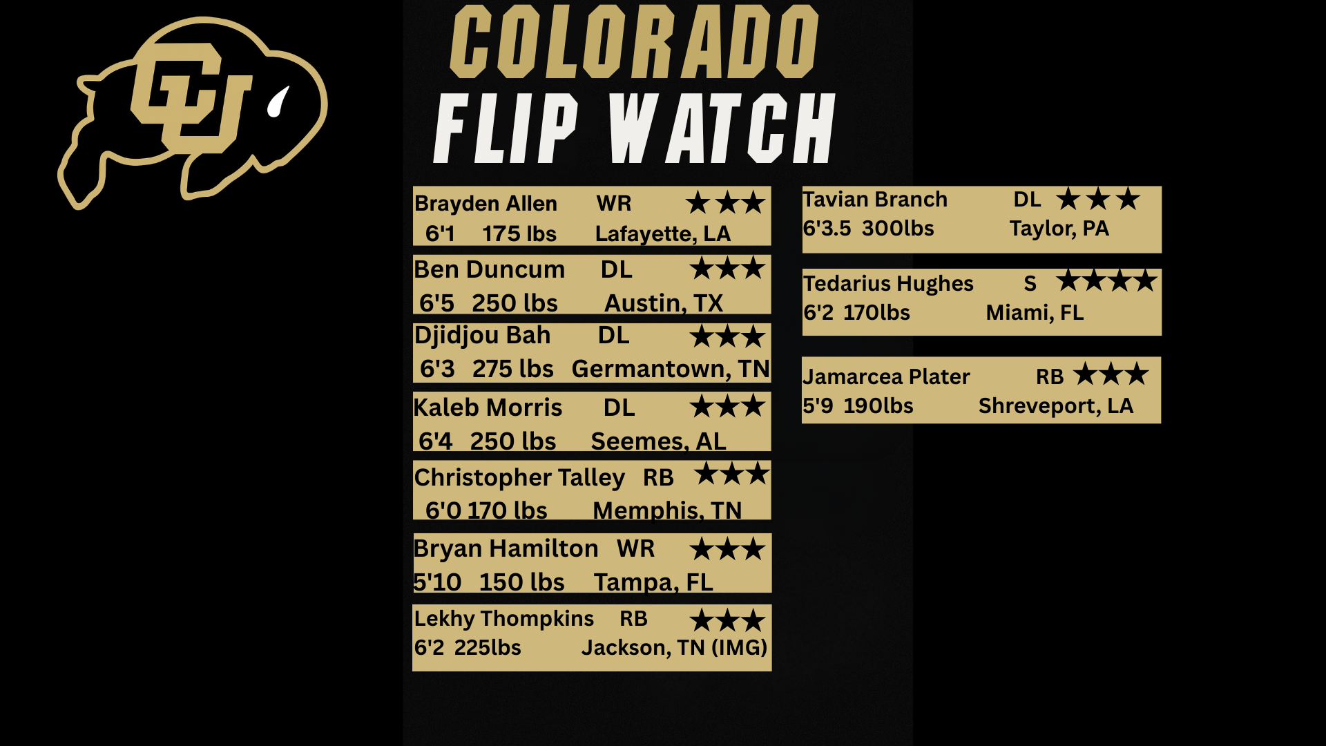 Flip Watch Targets – S2S BUFFS
